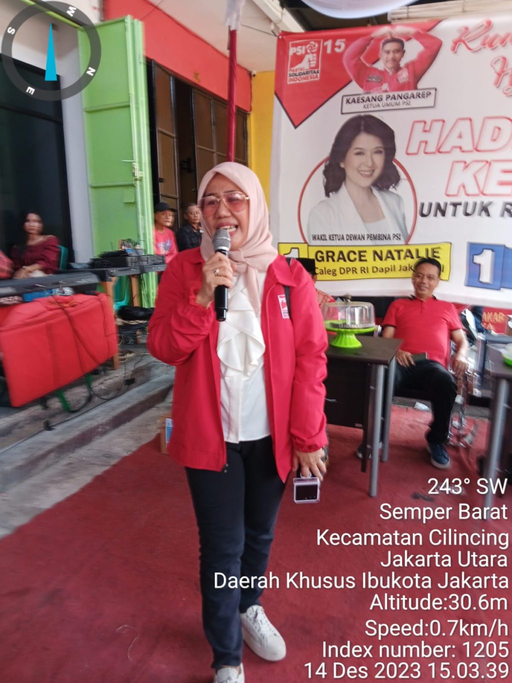 Caleg Partai Solidaritas Indonesia ( PSI ) HJ Salmawati S.sos DPRD ...